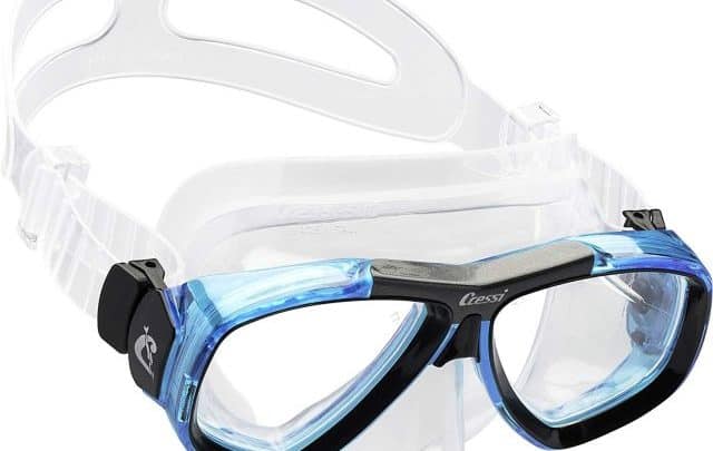 Maschera subacquea graduata per una visibiltà senza limiti